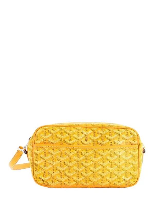 Goyard Cap Vert Bag Coated Canvas - Yellow