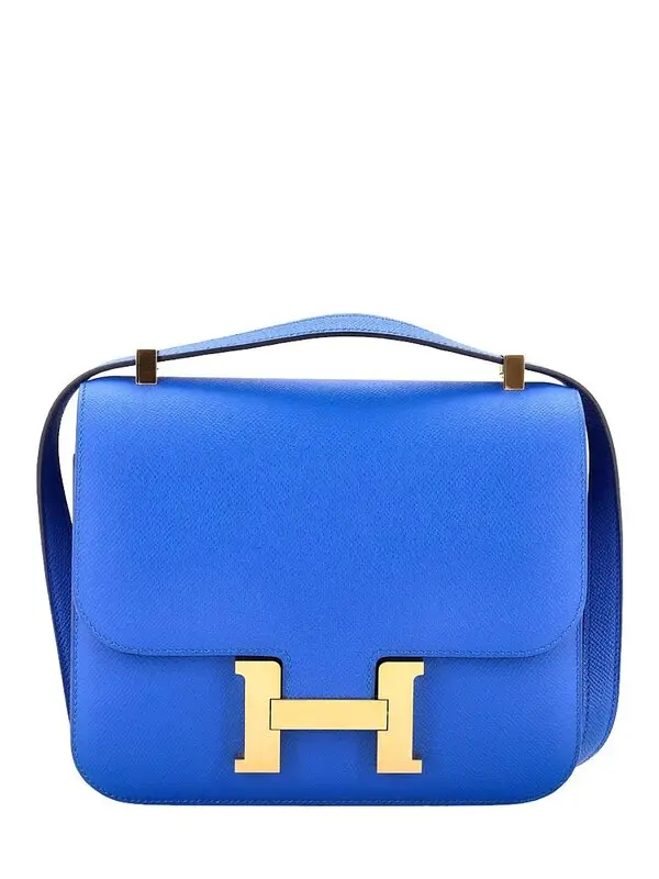 Hermès 23 Constance Bag Epsom - Blue