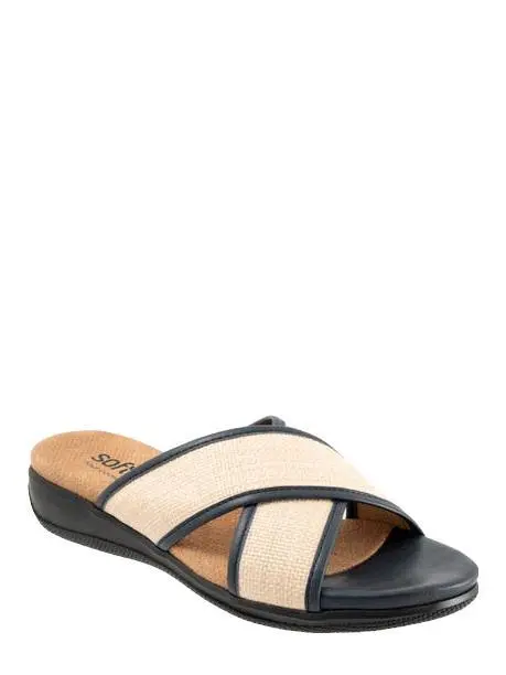 Softwalk Tillman 6.0 Slide Sandal - Navy
