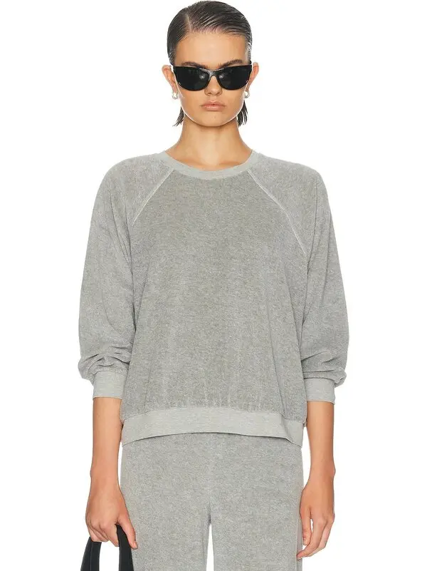 Suzie Kondi Samos Terry Sweatshirt - Grey Heather