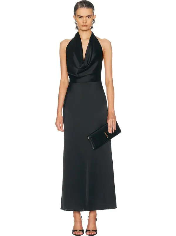 SEV Halter Dress - Black