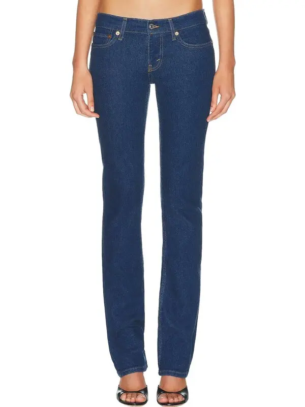 RE/DONE The Lean Straight Leg Jeans - Dark Star