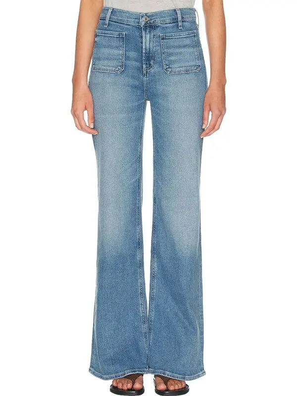 Citizens Of Humanity Kimberly Patch Pocket Flare Jeans - Adore