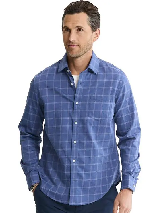 JACHS Hayati Cotton Button-down Shirt - Indigo