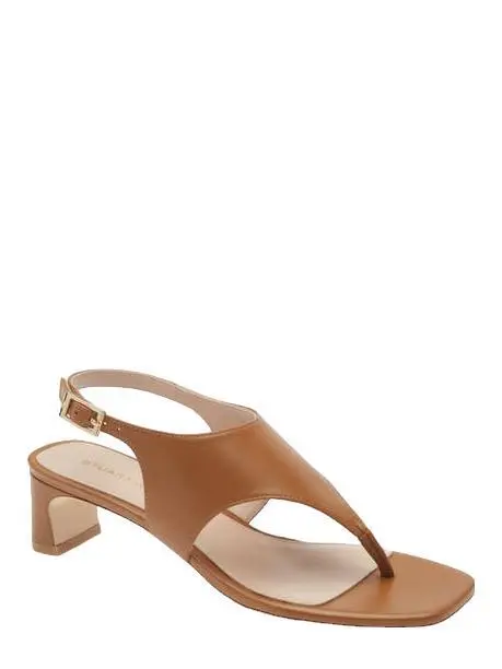 STUART WEITZMAN Block Heel Ankle Strap Sandal - Bohotan
