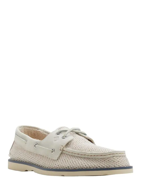 Sperry Ripple Resort Boat Shoe - White