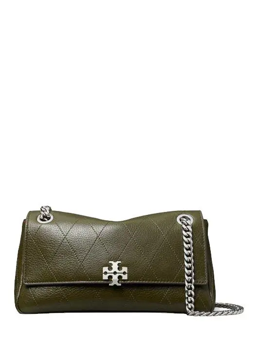 Tory Burch Small Charlie Leather Shoulder Bag - Leccio