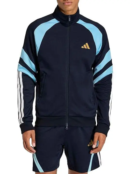 Adidas House Of Tiro Nations Pack Track Jacket Usa - Blue