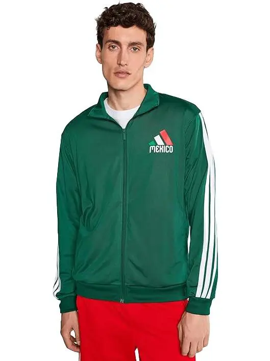 Adidas Mexico Olp Track Top - Green