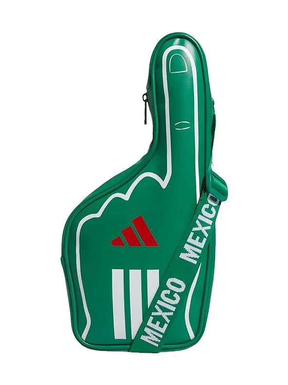 Adidas Soccer Fan Finger Crossbody Bag - Brown