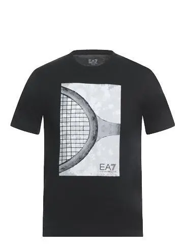 EA7 T-shirt Size Cotton - Black
