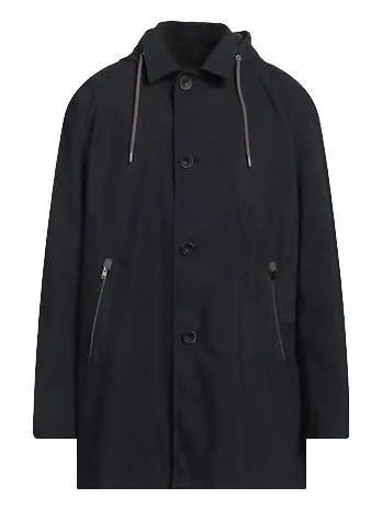 Herno Shell Overcoat & Trench Coat - Blue