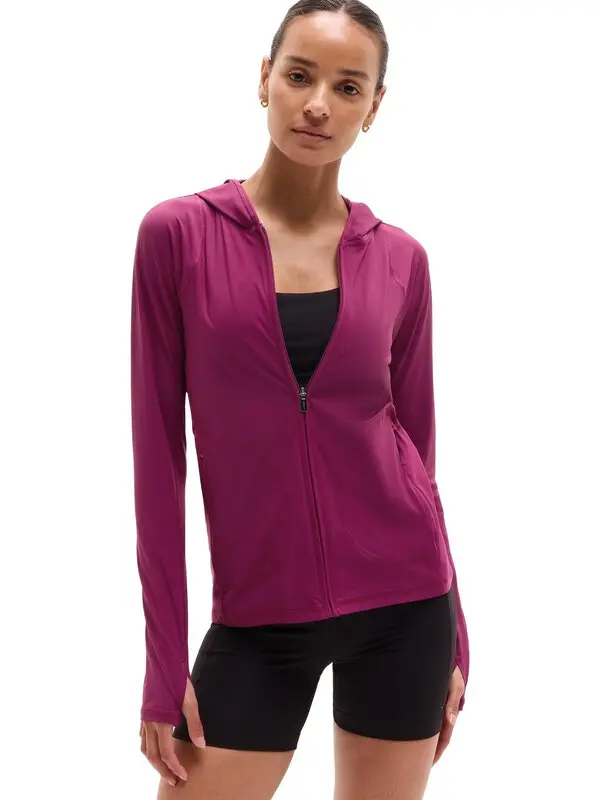 Athleta Sunstop Upf Jacket - Wildberry