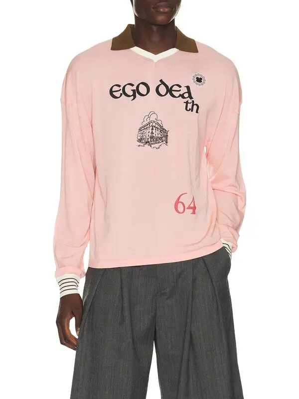 PALY HOLLYWOOD Ego Death Soccer Jersey - Pink