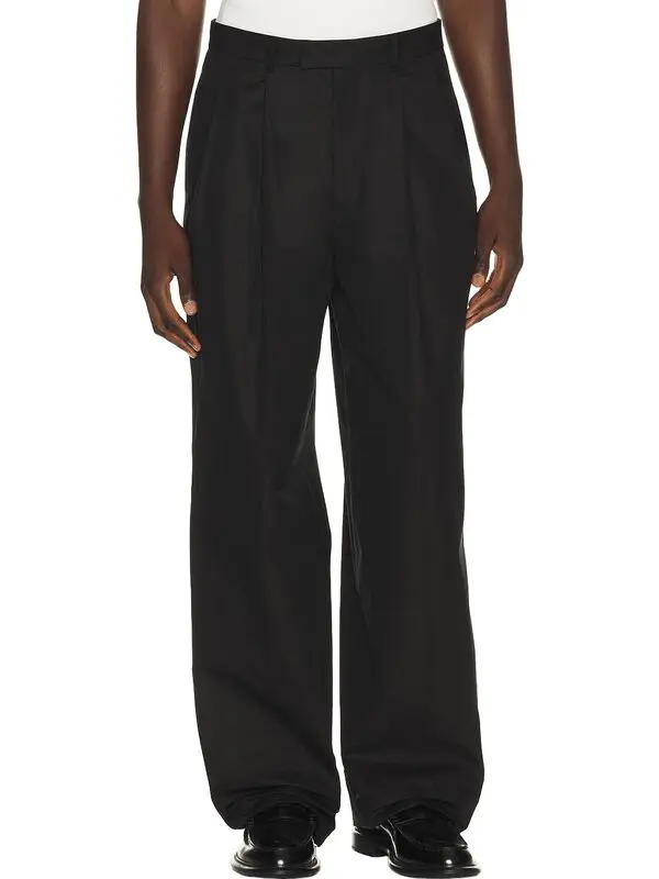 Givenchy Double Pleat Trousers - Black