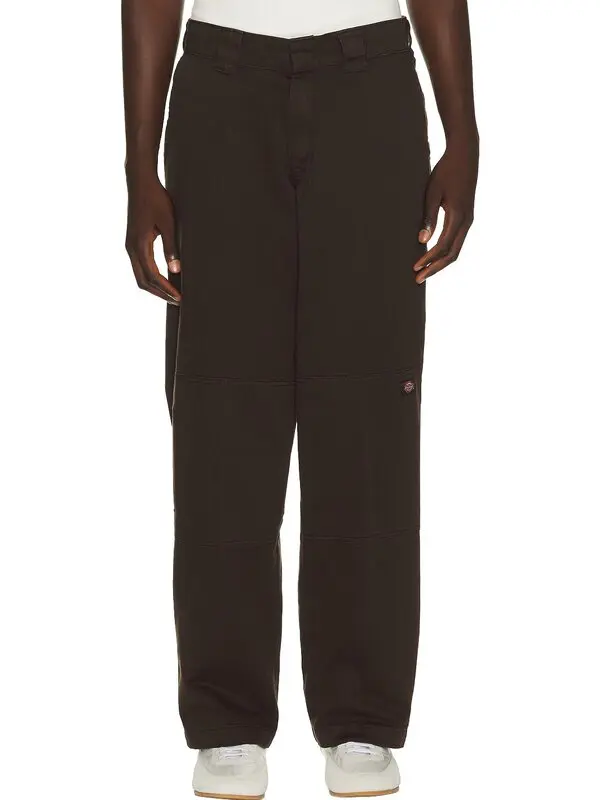 Dickies Double Knee Work Pant Navy - Dark Brown