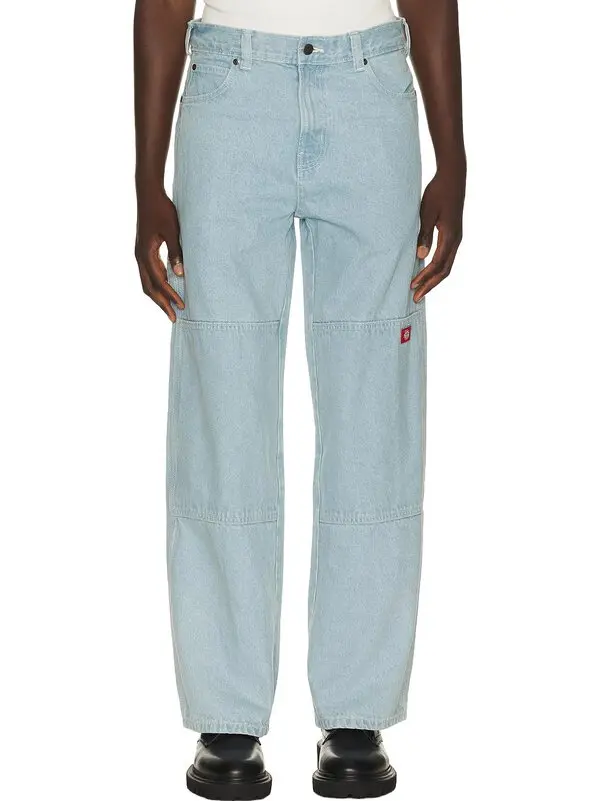 Dickies Loose Straight Double Knee Jean - Denim Vintage Wash