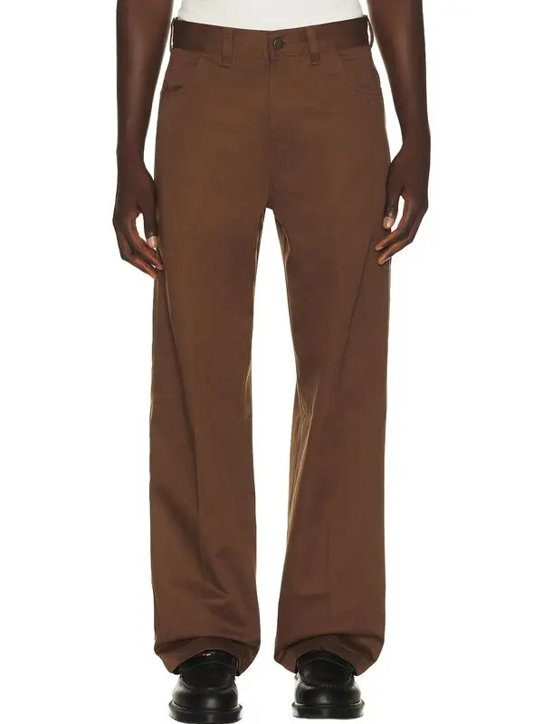 Dickies Loose Straight Twill Pant - Timber Brown