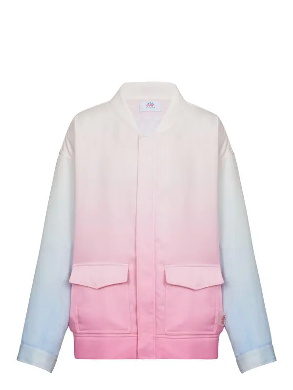 Balmain X Evian Gradient Bomber Jacket - Multicolor