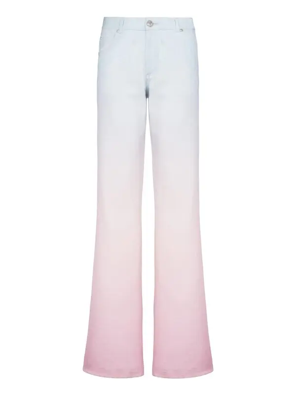 Balmain X Evian Loose Fit Gradient Jeans - Multicolor