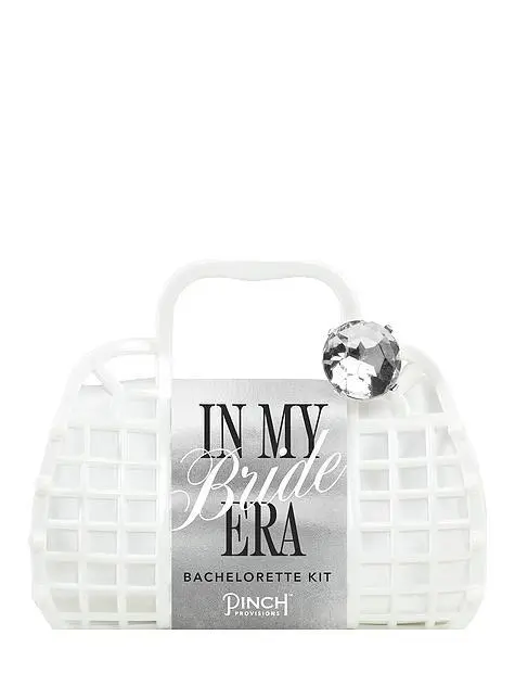 PINCH PROVISIONS In My Bride Era" Bachelorette Kit - White