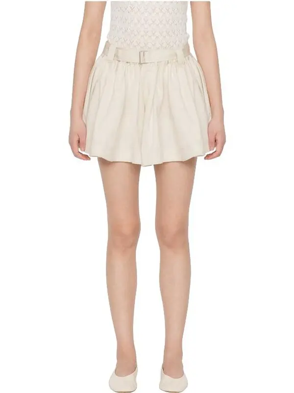 Sea Angelina Shorts - Neutral / White