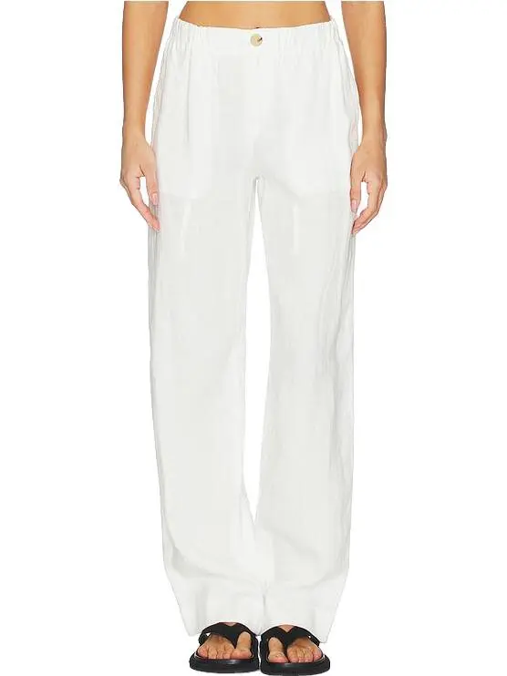 Vince Hemp Utility Pant - Off White