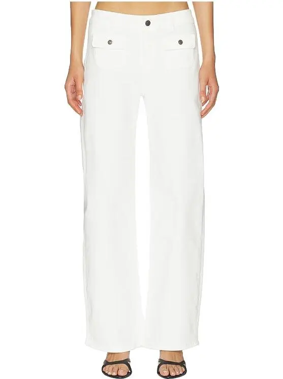 Citizens Of Humanity Nora Patch Pocket Trouser Jeans - Soft White