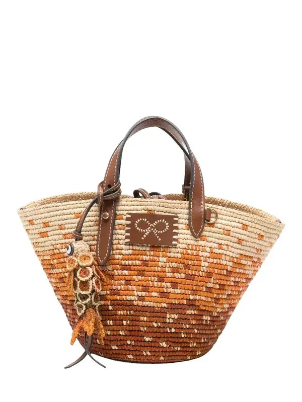 ANYA HINDMARCH Woven Tote Bag - Neutrals