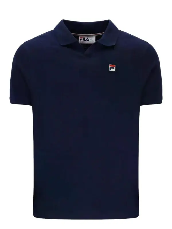 FILA Tristiano Logo-patch Short-sleeve T-shirt - Blue