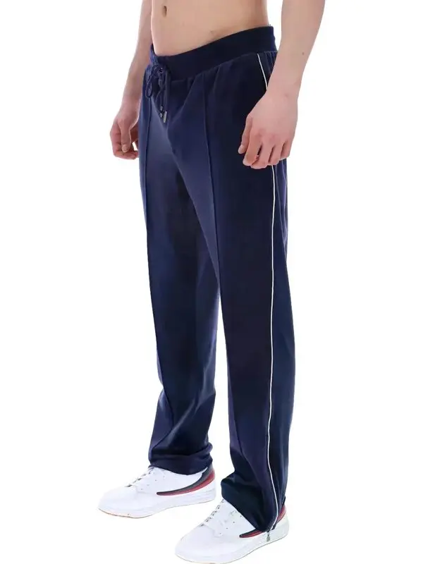 FILA Fio Velour Drawstring Track Pants - Blue