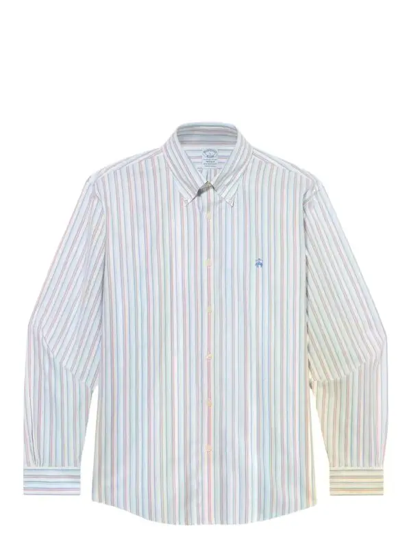 Brooks Brothers Striped Shirt - Red