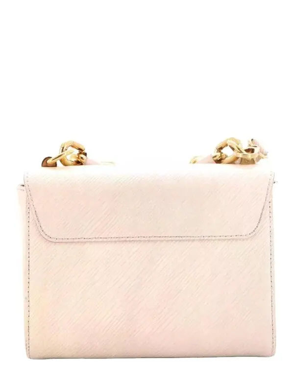 LOUIS VUITTON Epi Leather Chunky Chain Twist Mm Shoulder Bag - Neutrals