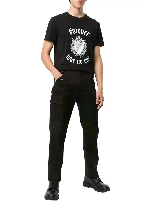 PORTS V Forever Love" T-shirt - Black