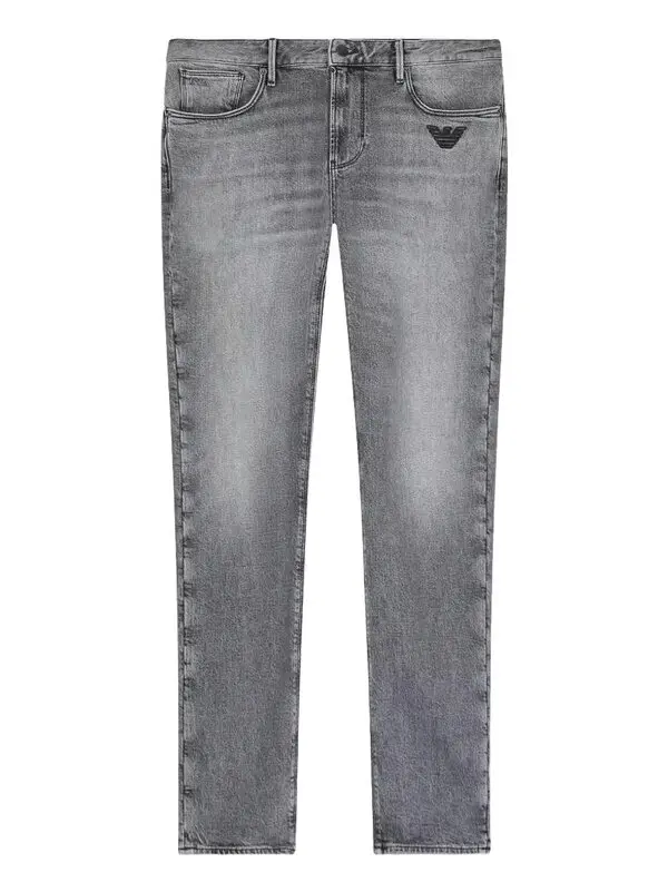 Emporio Armani J06 Slim-fit Jeans - Grey