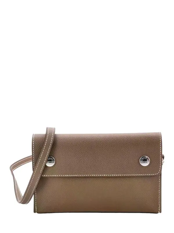 Hermès Epsom Wallet Bag - Grey