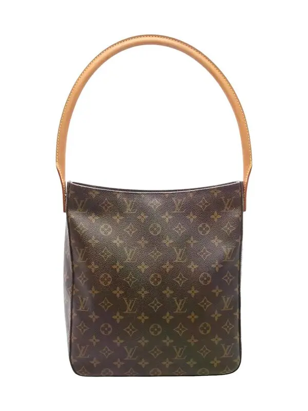 LOUIS VUITTON Monogram Looping Gm Shoulder Bag - Brown