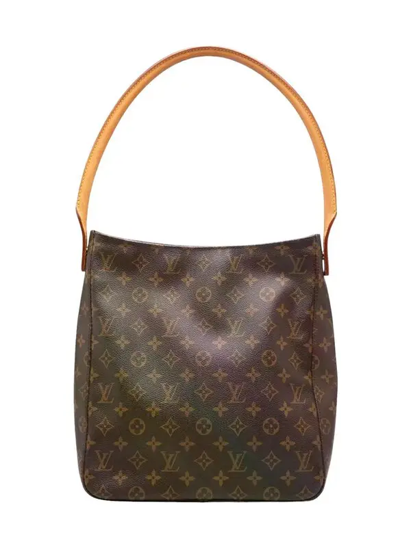 LOUIS VUITTON Monogram Looping Gm Shoulder Bag - Brown