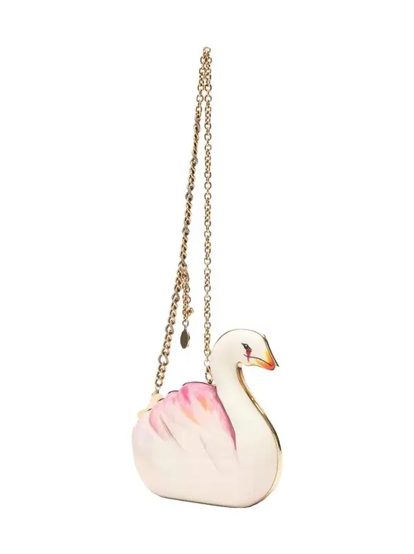 Chloé Tropi-cats Swan Crossbody Bag - Neutrals