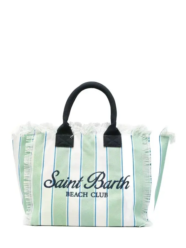 MC2 SAINT BARTH Vanity Tote Bag - Green