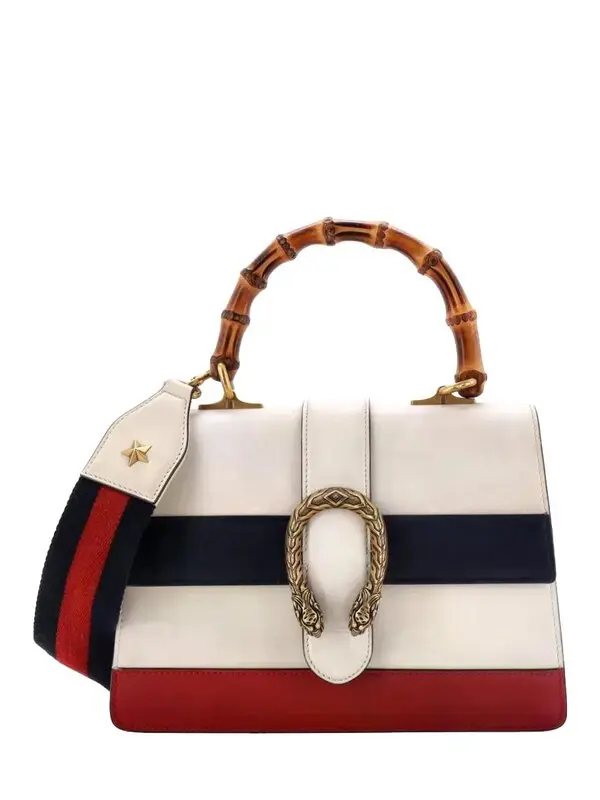 Gucci Dionysus Bamboo Top Handle Bag - Blue