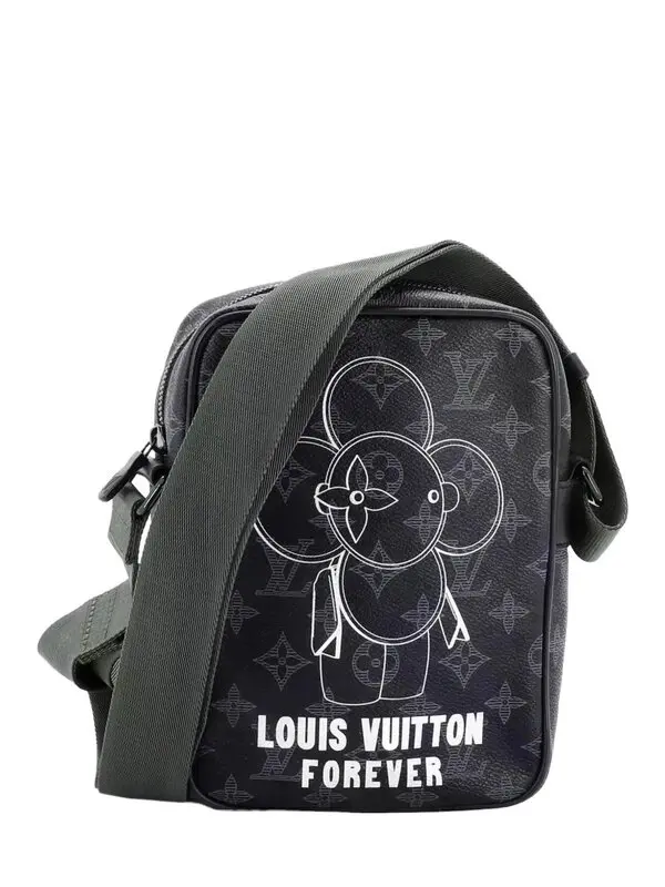 LOUIS VUITTON Vivienne Monogram Eclipse Pm Crossbody Bag - Black