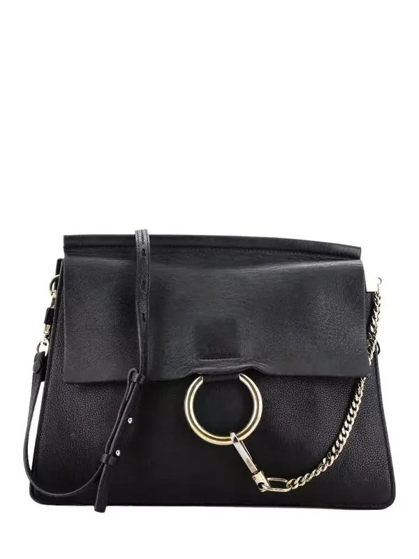 Chloé Faye Medium Shoulder Bag - Black