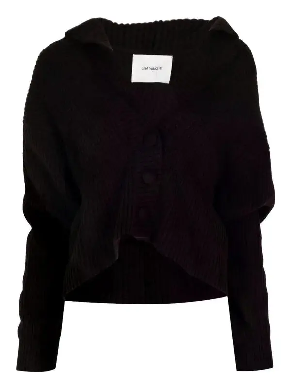 LISA YANG Alessandra Cardigan - Brown