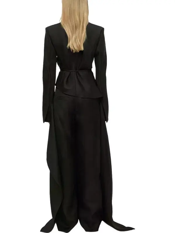 Christopher Esber Released Towel Trousers - Black