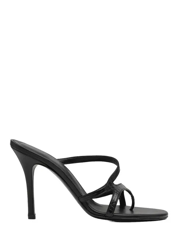 Christopher Esber Calathea Heeled Sandals - Black