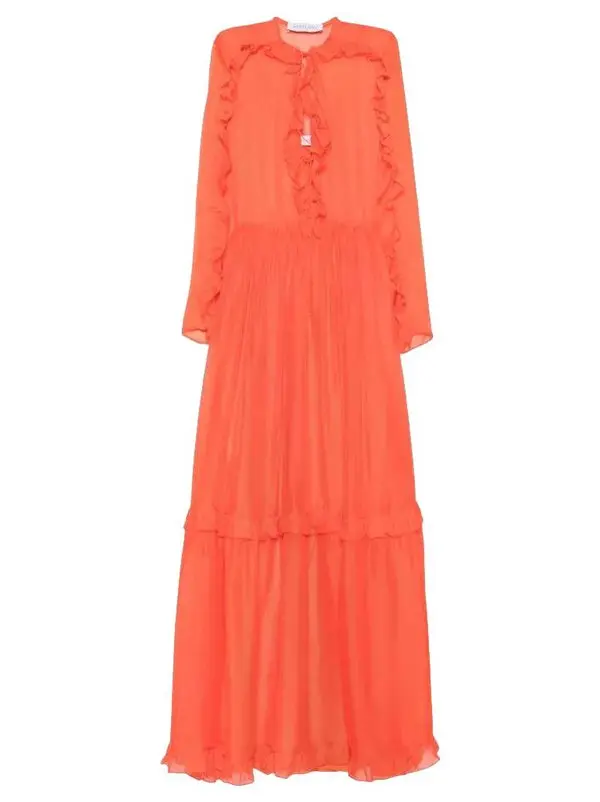 Raquel Diniz Cecilia Tie Dress - Red