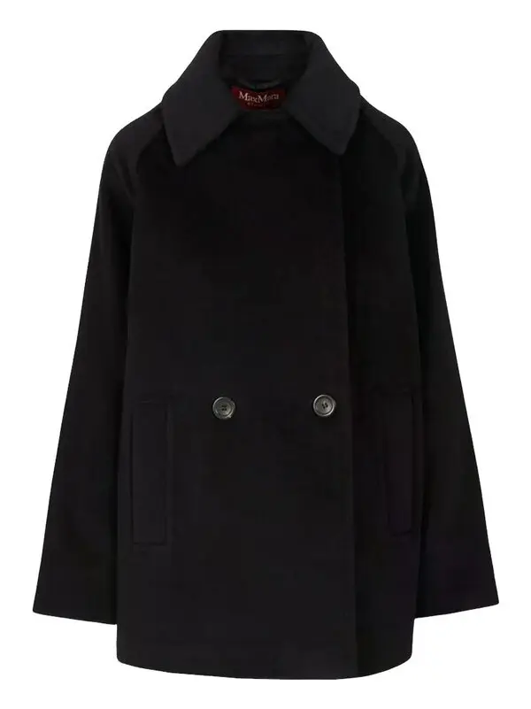 Max Mara Ariano Double-breasted Coat - Blue