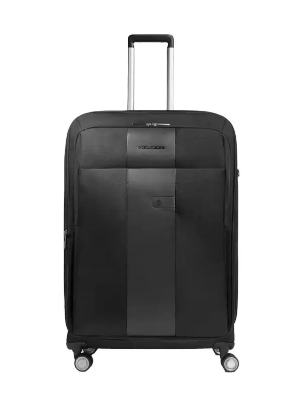 PIQUADRO Expandable Panelled Suitcase - Black