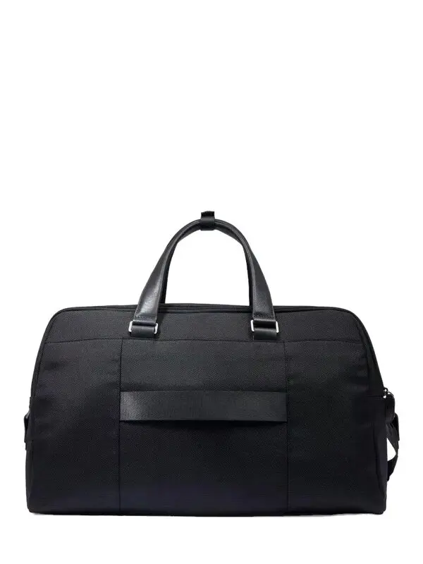 PIQUADRO Logo Plaque Duffel Bag - Black